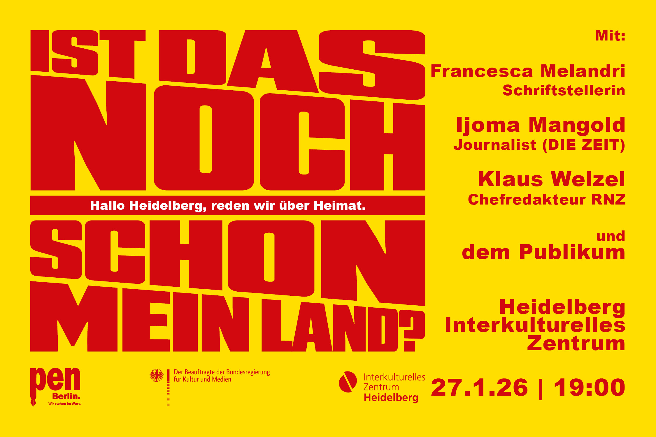 stadtwissen.euHeidelberg diskutiert Heimat: Gesprächsabend mit ...
